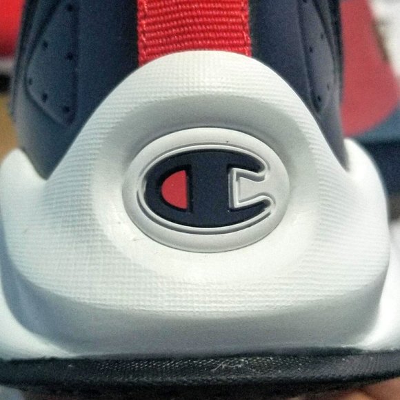 Champion | Shoes | Nib Champion Rally Knit Logo Rednavy Us 85 | Poshmark